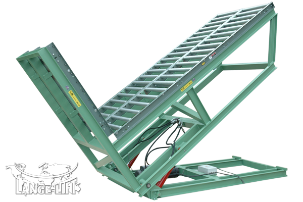 Custom Tilter-Upender #29499 - 90º Roller Conveyor | Lange Lift