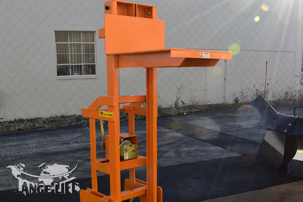Custom Mobile Lift Cart #33271-76 - Hand Winch | Lange Lift