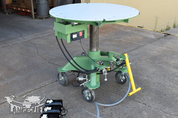 Custom Lift Table #34618 - Air-Powered | Lange Lift Company