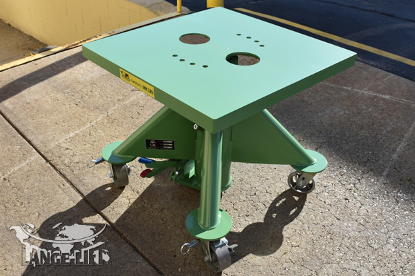 Modified Lift Table #34707 - Hydraulic - Manual Foot Pump | Lange Lift