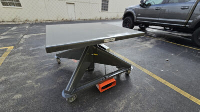 48-inch Hydraulic Electric Powered Lift Table | Lange Lift