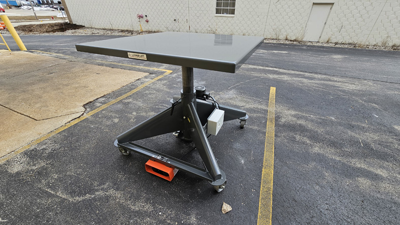24-inch Hydraulic Lift Table - Electric Powered - US Made | Lange Lift