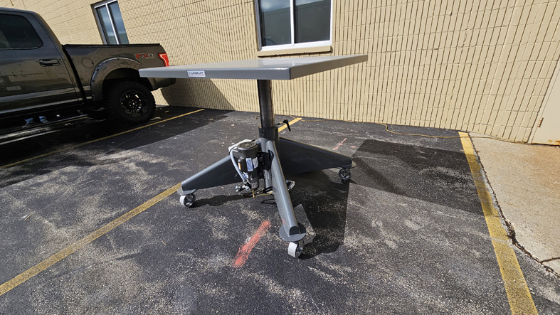 48-inch Hydraulic Electric Powered Lift Table | Lange Lift
