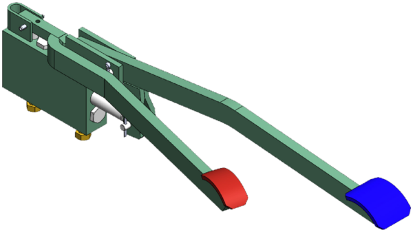 Foot Pump Parts Assembly | Lift Table Parts | Lange Lift