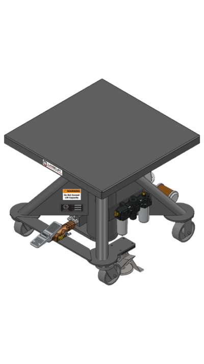 30-inch Hydraulic Lift Table - Air Powered - US Made | Lange Lift