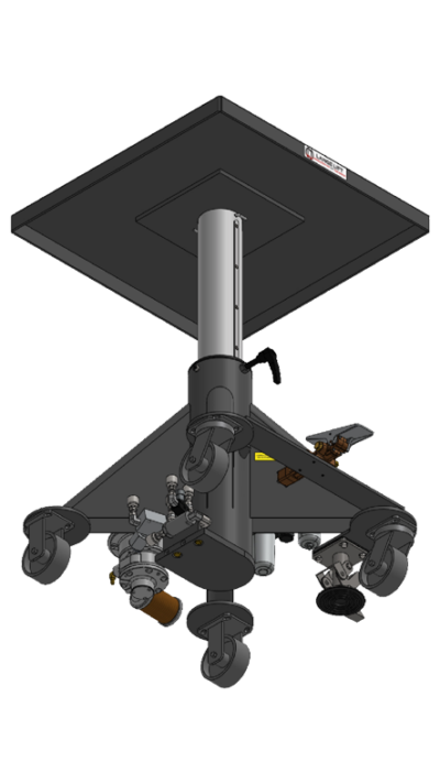 48-inch Hydraulic Lift Table - Air Powered - US Made | Lange Lift