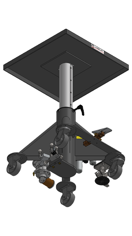 48-inch Hydraulic Lift Table - Air Powered - US Made | Lange Lift