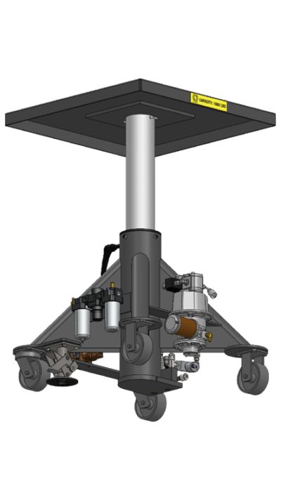 30-inch Hydraulic Lift Table - Air Powered - US Made | Lange Lift