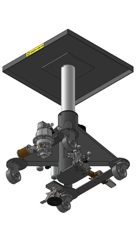 48-inch Hydraulic Lift Table - Air Powered - US Made | Lange Lift