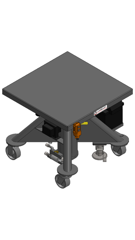 48-inch Hydraulic Lift Table - Battery Powered - US Made | Lange Lift