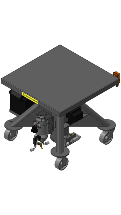 48-inch Hydraulic Lift Table - Battery Powered - US Made | Lange Lift