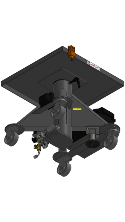 48-inch Hydraulic Lift Table - Battery Powered - US Made | Lange Lift