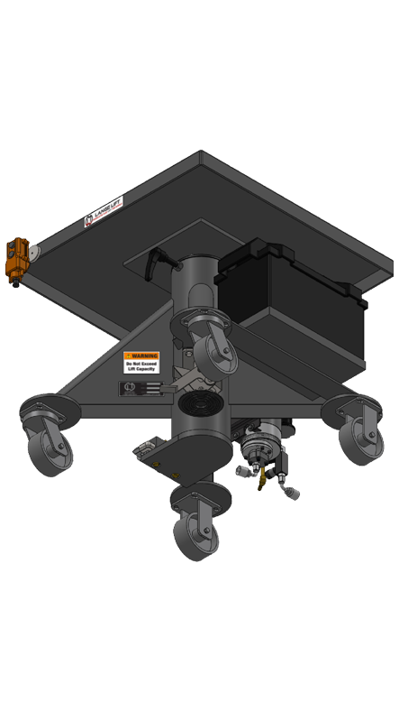 24-inch Hydraulic Lift Table - Battery Powered - US Made | Lange Lift