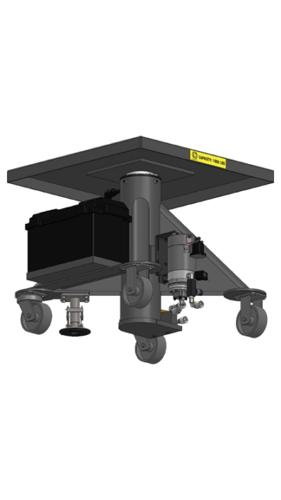 48-inch Hydraulic Lift Table - Battery Powered - US Made | Lange Lift