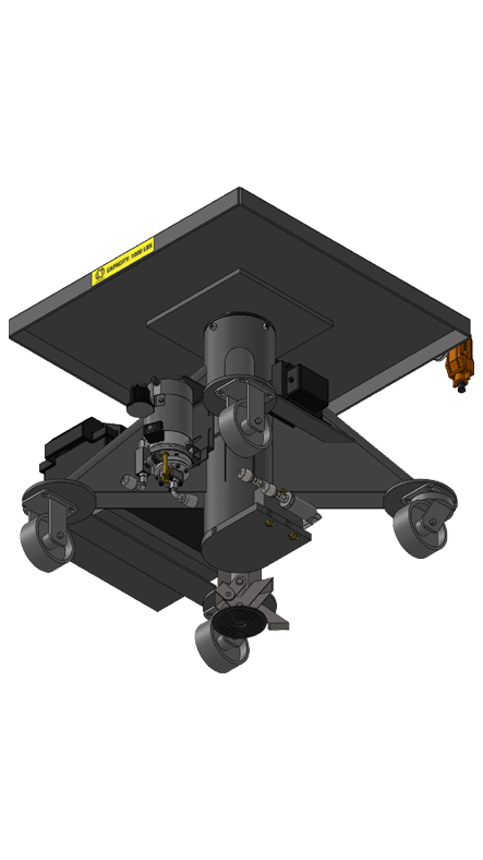 48-inch Hydraulic Lift Table - Battery Powered - US Made | Lange Lift