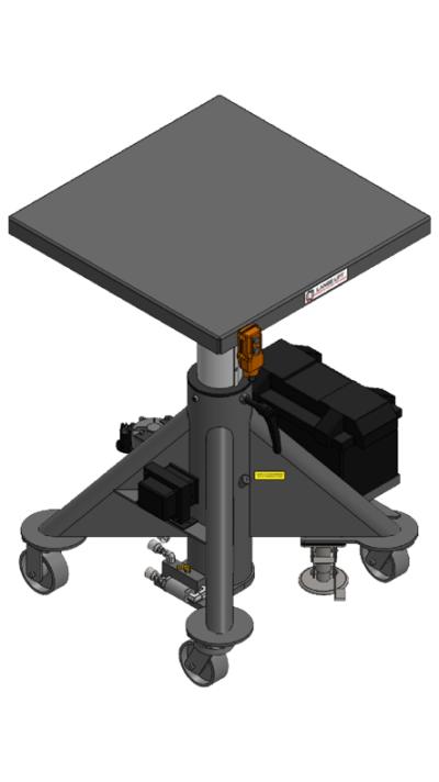 48-inch Hydraulic Lift Table - Battery Powered - US Made | Lange Lift