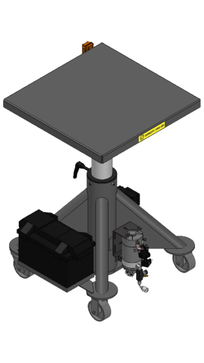 24-inch Hydraulic Lift Table - Battery Powered - US Made | Lange Lift