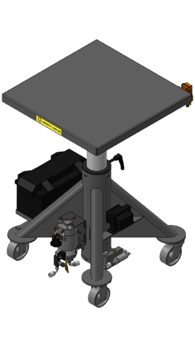 48-inch Hydraulic Lift Table - Battery Powered - US Made | Lange Lift