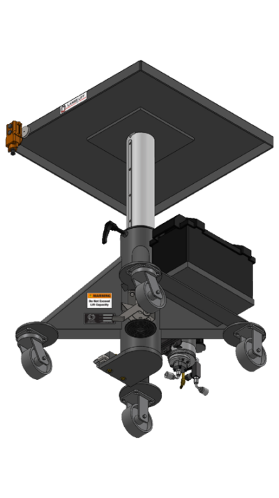 48-inch Hydraulic Lift Table - Battery Powered - US Made | Lange Lift
