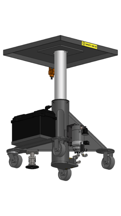 48-inch Hydraulic Lift Table - Battery Powered - US Made | Lange Lift