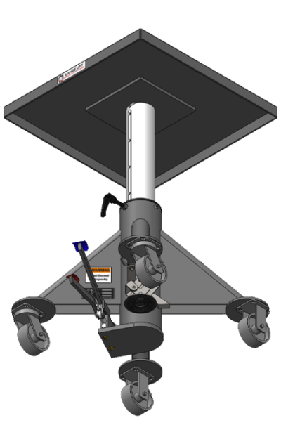 30-inch Hydraulic Lift Table - Manual Foot Pump - US Made | Lange Lift