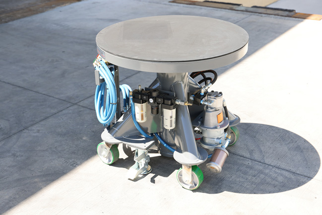 Modified Air Powered Hydraulic Lift Table #40567 for Aerospace