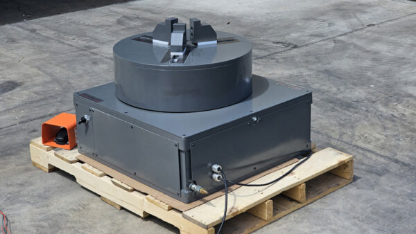 Air Powered, Pneumatic Clamping Turntable for Custom Parts