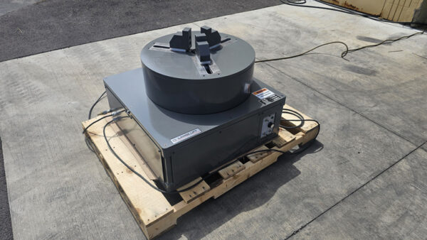 Air Powered, Pneumatic Clamping Turntable for Custom Parts