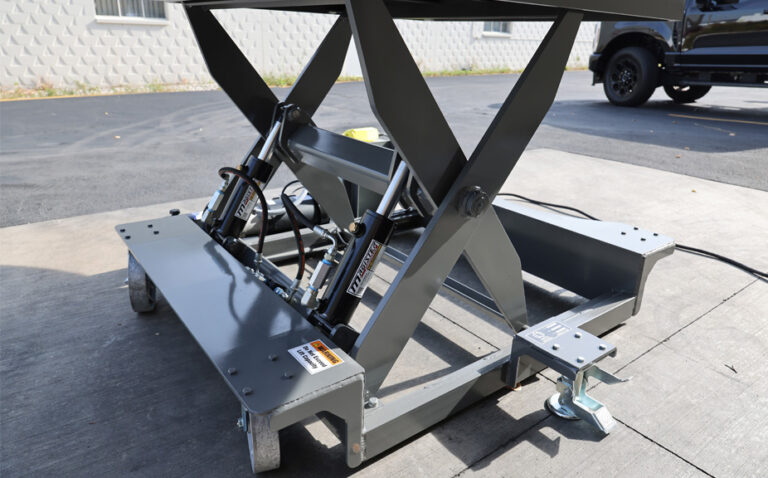 Aircraft MRO Service Lift, Mobile Aviation Scissor Lift - USA Made!