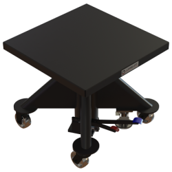 30-inch Hydraulic Lift Table - Manual Foot Pump - US Made | Lange Lift