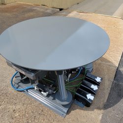 Custom Air Powered Lift & Rotate Hydraulic Table #38220